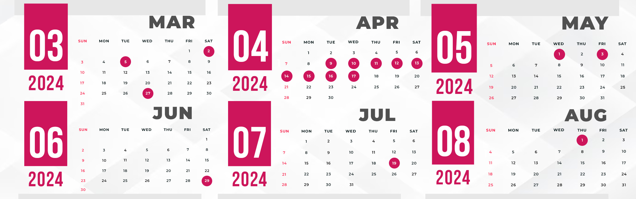 Calendar – Canadian High school